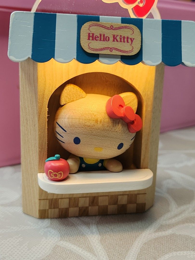 Hello Kitty Wooden Light Up Store Display, Hobbies & Toys, Toys & Games ...