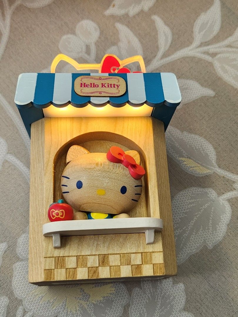 Hello Kitty Wooden Light Up Store Display, Hobbies & Toys, Toys & Games ...