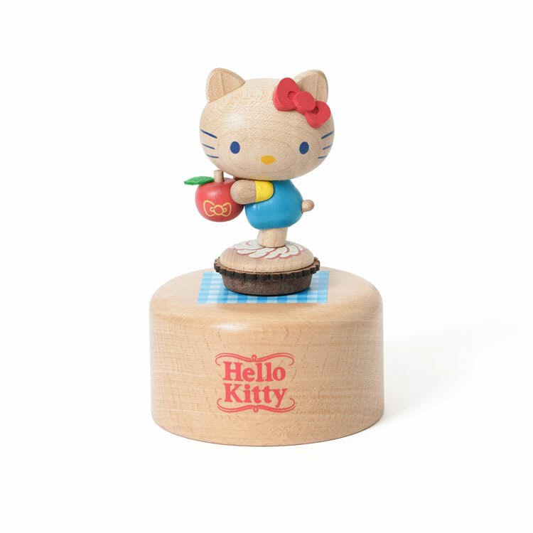 Hello Kitty Wooden Musical Box, Hobbies & Toys, Toys & Games on Carousell