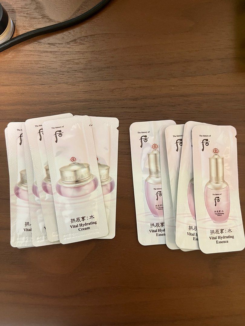 History of Whoo Vital Hydrating Cream Essence, Beauty & Personal Care ...