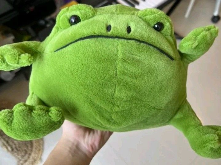 Hobby Frog Plushie, Hobbies & Toys, Toys & Games on Carousell