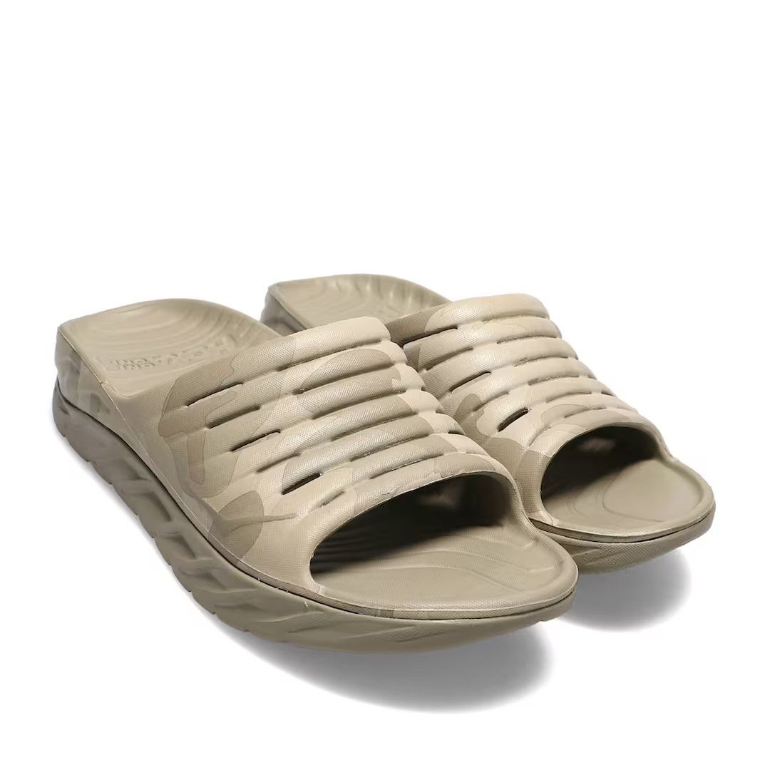 Hoka Ora Recovery Slide Slippers Sandals, Men's Fashion, Footwear ...