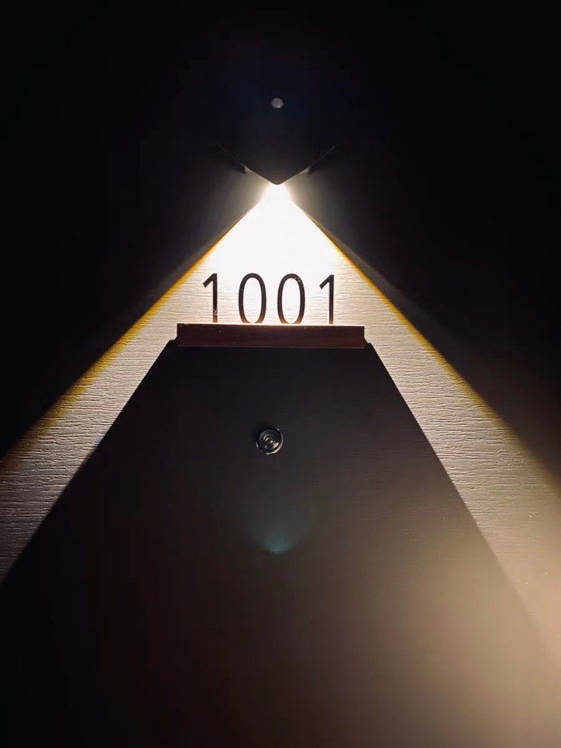 Customised Unit Sign Customised door sign/unit number signage ...