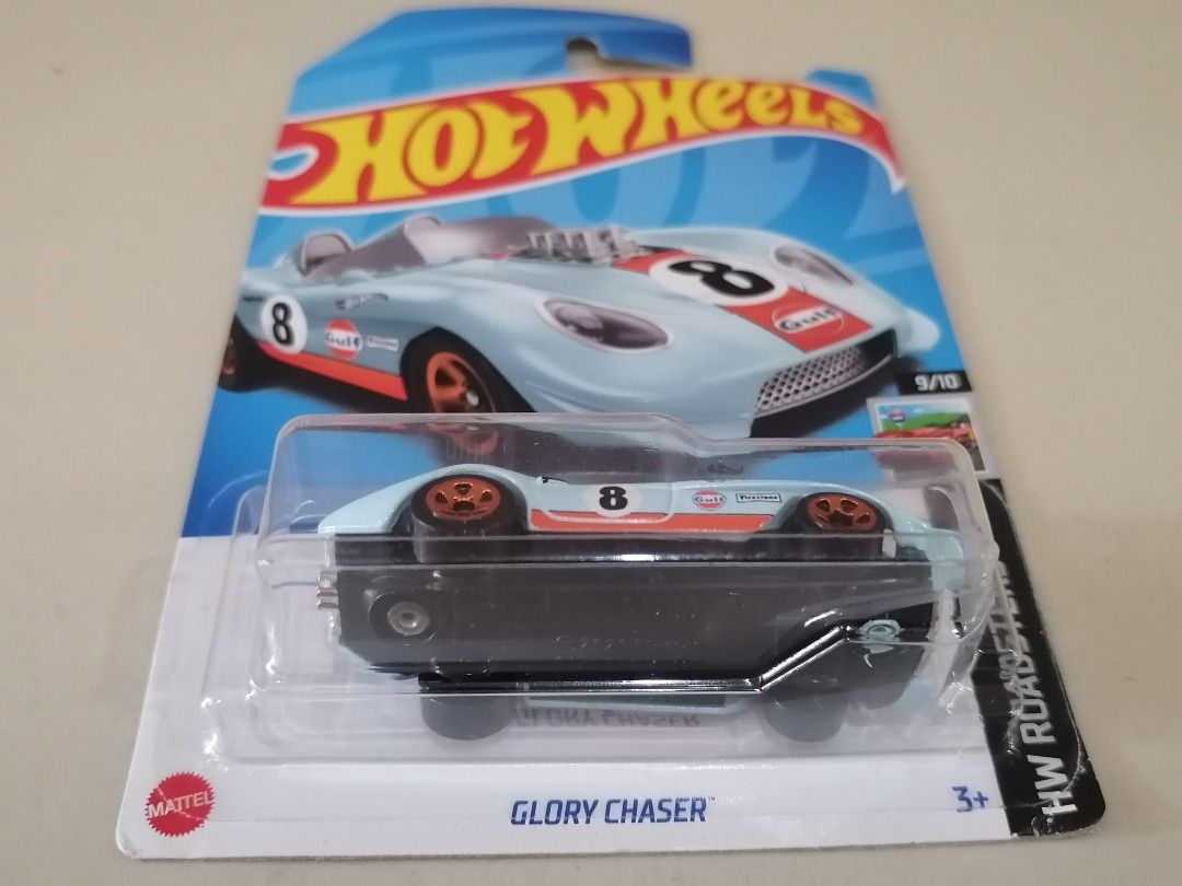 Hot Wheels 2023 HW Roadsters Glory Chaser - Gulf Racing Blue, Hobbies ...
