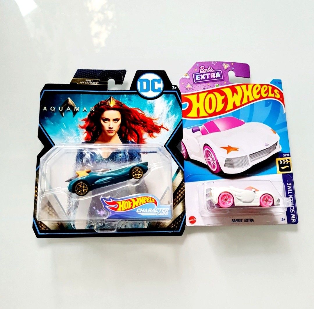 Hot Wheels Aquaman Movie Mera Character Cars ( First Appearance ...