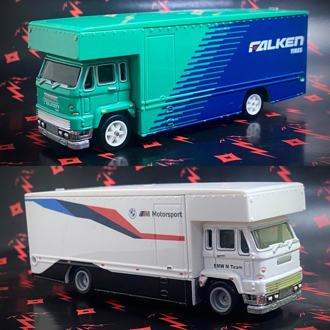 Hot Wheels FALKEN Fleet Flyer - originally with Mercedes Benz 190E Team ...