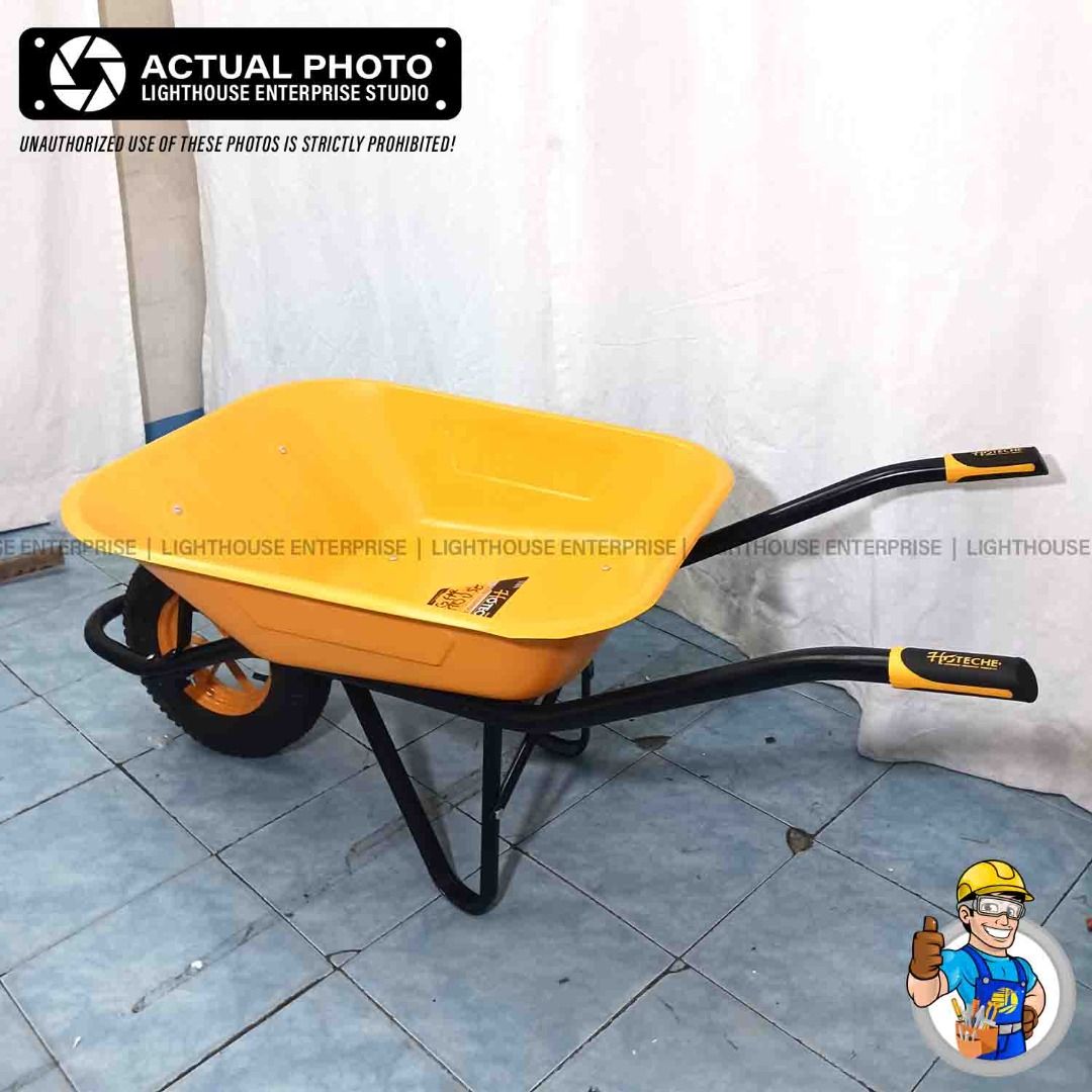 HOTECHE 130 Kg.Capacity Wheel Barrow Pneumatic Tire Wheel(377001 ...