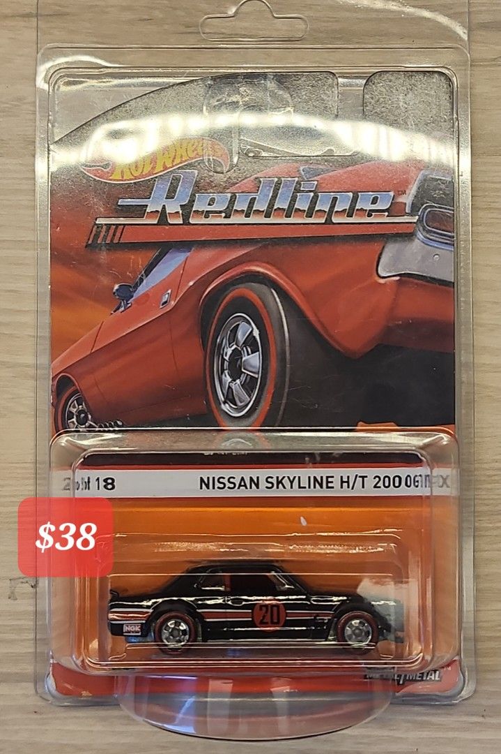 Hotwheels Redline Nissan Skyline H/T 2000GT-R Hakosuka JDM 1/64 Hot ...