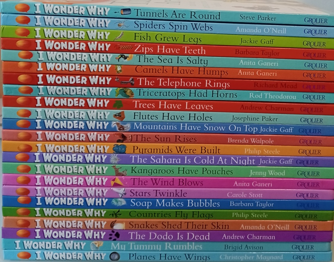 I Wonder Why Book Set (23 Books), Hobbies & Toys, Books & Magazines ...