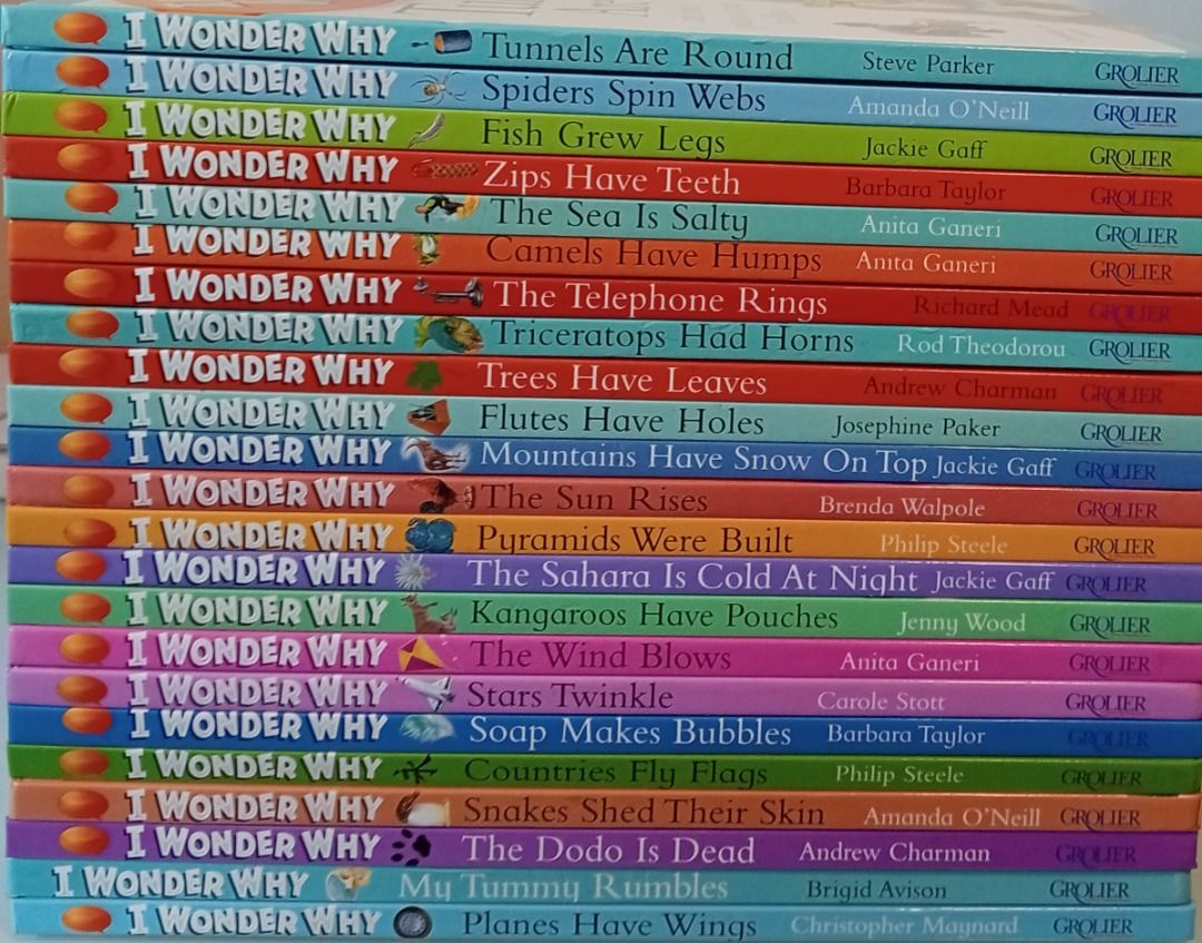 I Wonder Why Book Set (23 Books), Hobbies & Toys, Books & Magazines ...