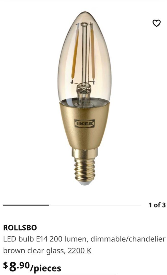 IKEA Dimmable Table Lamp (w bulb), Furniture & Home Living, Lighting ...