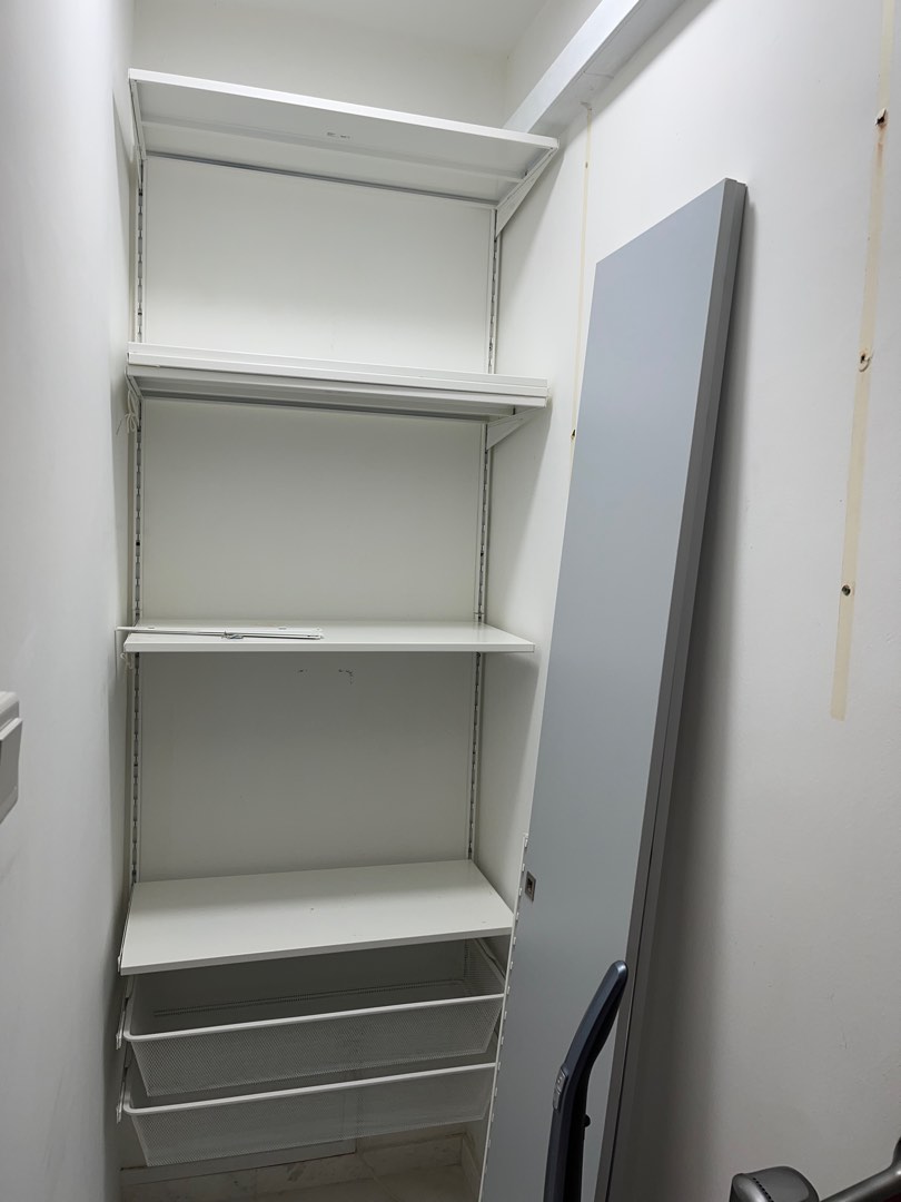 Ikea racks (boaxel system) and extra wood, Furniture & Home Living ...