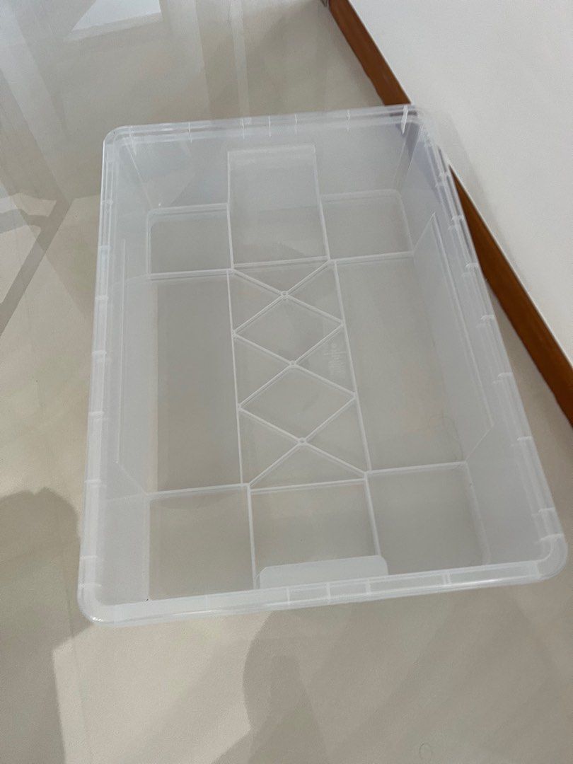 Ikea samla box with lid, Furniture & Home Living, Home Improvement ...