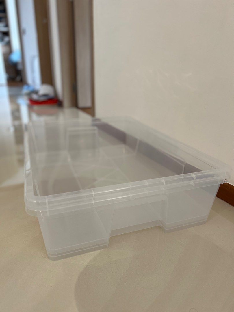 Ikea samla box with lid, Furniture & Home Living, Home Improvement ...