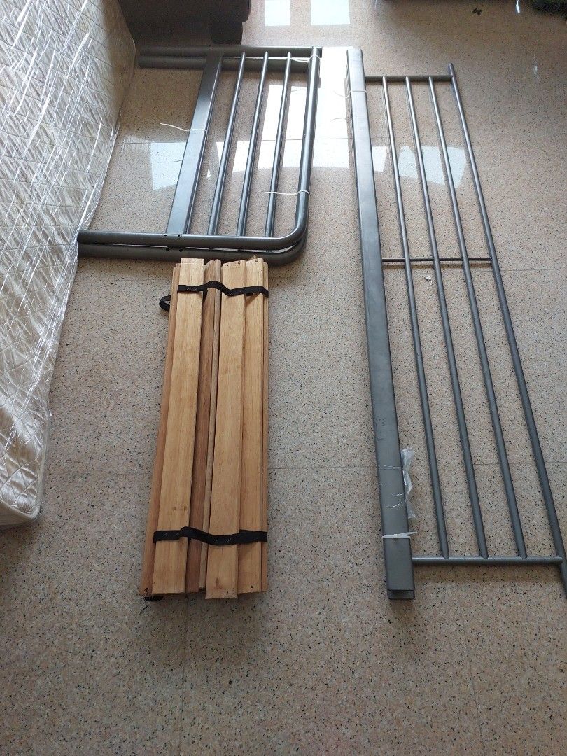 IKEA Tromso Single Day bed frame and mattress, Furniture & Home Living ...