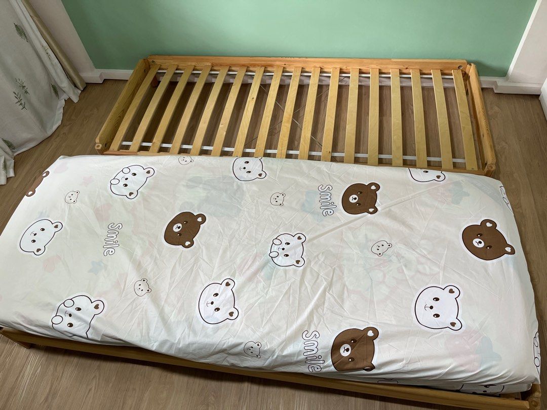 Ikea UTAKER Stackable Bed Set, Furniture & Home Living, Furniture, Bed ...