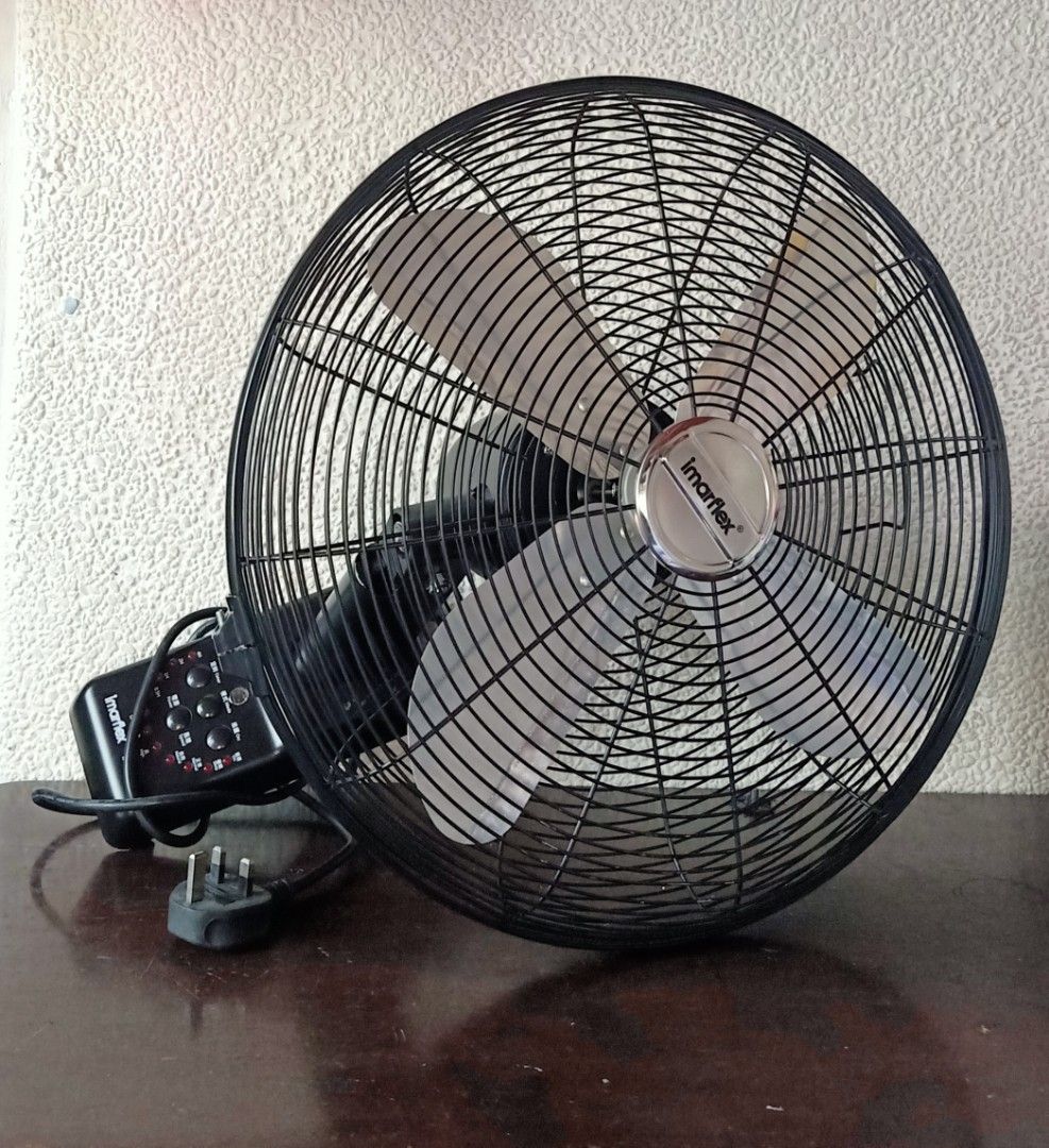 Imarflex IFW 40MR 16inches wall fan, Furniture & Home Living, Lighting ...