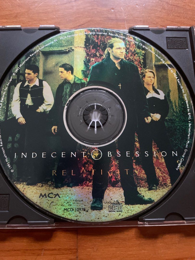 Indecent Obsession Relativity CD (Featuring Lady Rain & Fixing A Broken Heart), Hobbies & Toys ...