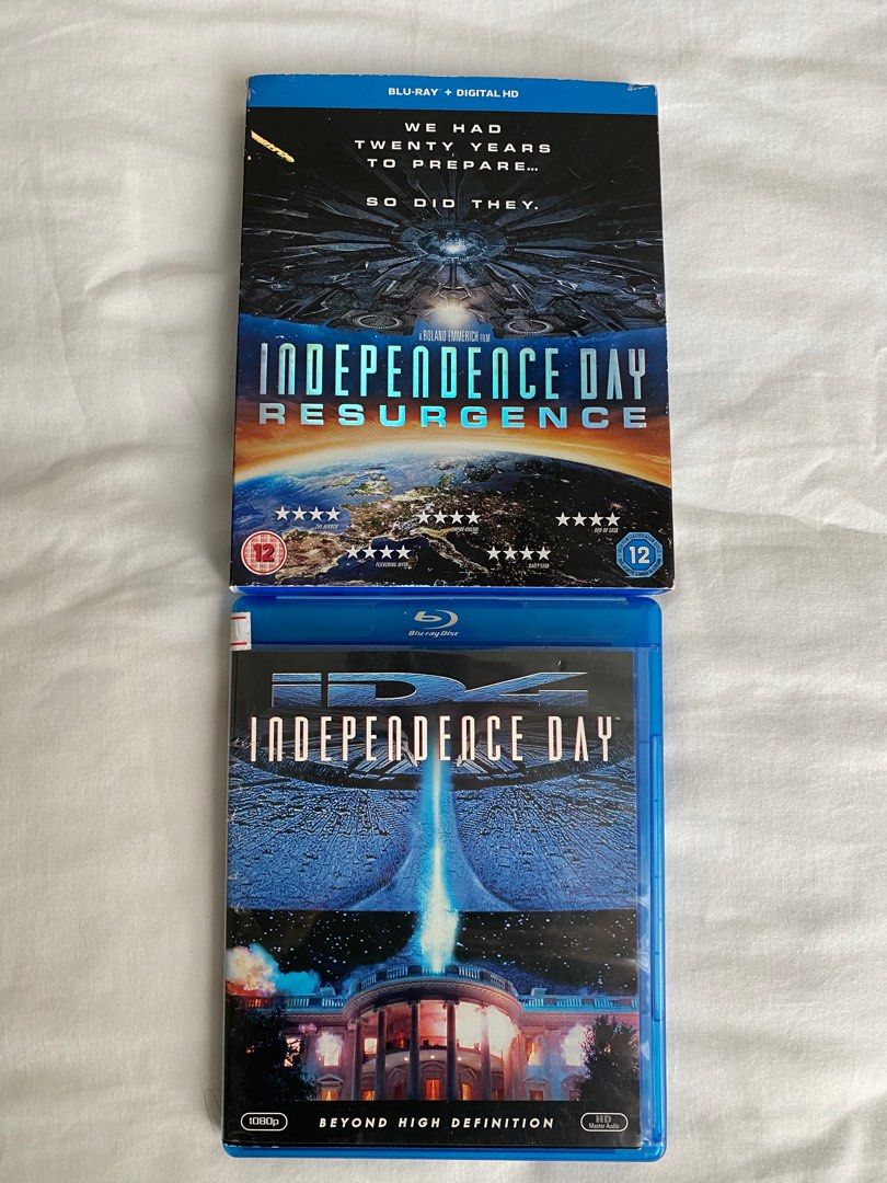 Independence Blu Ray Collection (1 & 2), Hobbies & Toys, Music & Media, CDs & DVDs on Carousell