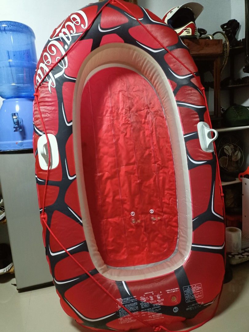 Inflatable boat / coca-cola on Carousell