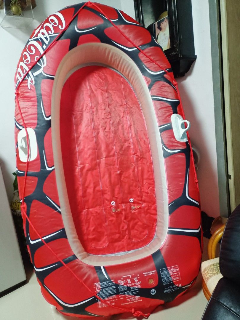 Inflatable boat / coca-cola on Carousell