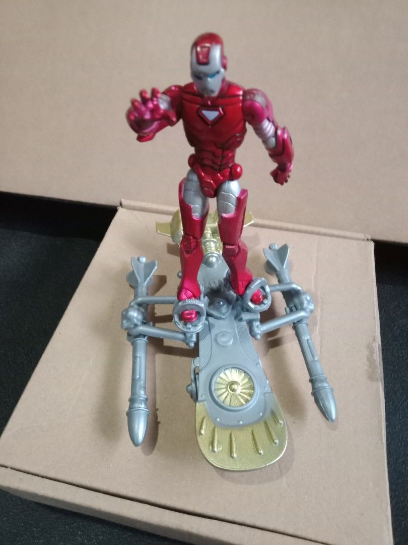 Iron Man with Hover Jet Board, Hobbies & Toys, Toys & Games on Carousell