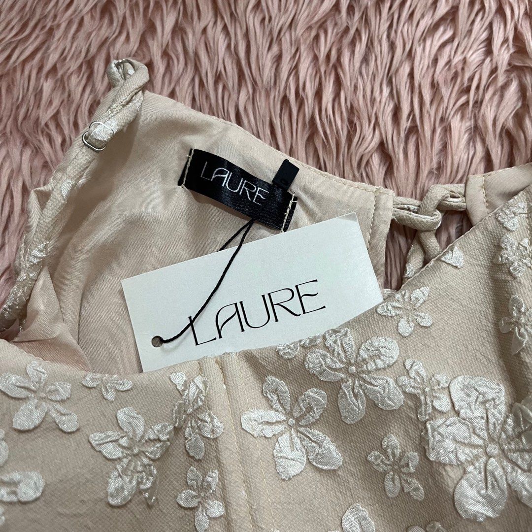 Laure by Roma Tatiana Jacquard Mini Dress, Women's Fashion, Dresses ...