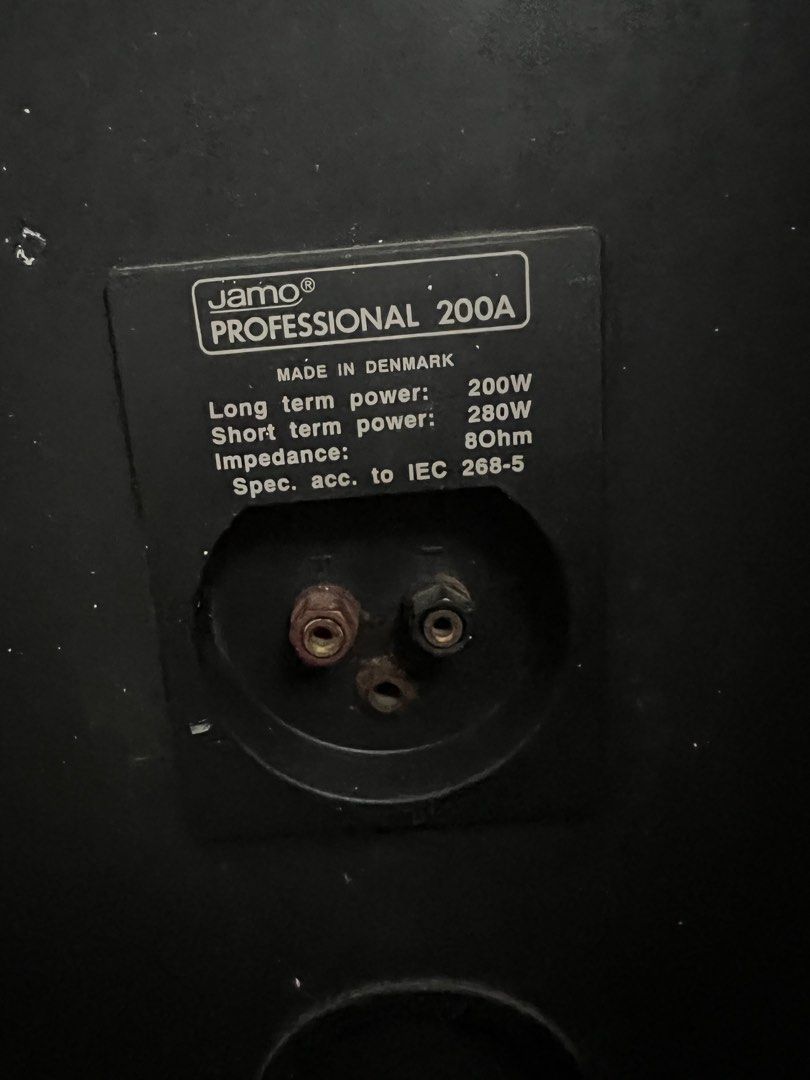 Jamo professional 200A, Audio, Soundbars, Speakers & Amplifiers on ...