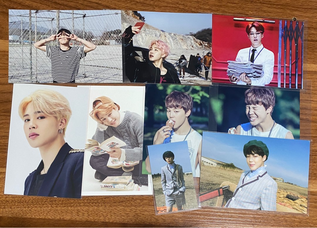 Jimin Photo Sets and POBs, Hobbies & Toys, Memorabilia & Collectibles ...