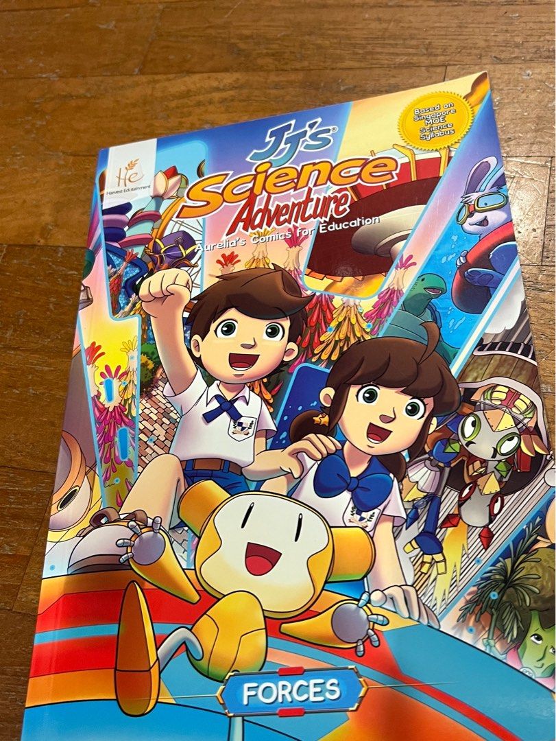 Jj science adventure kids children comic book, Hobbies & Toys, Books ...
