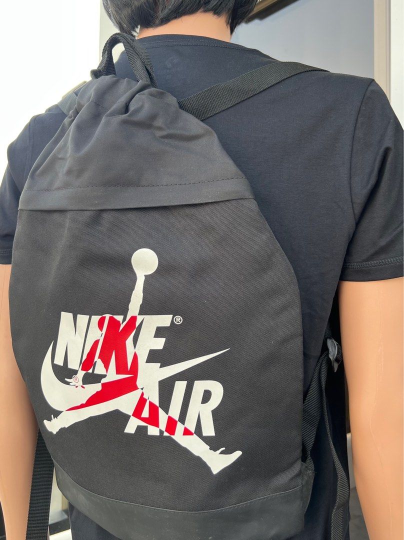 JORDAN GYM SACK, Men's Fashion, Bags, Backpacks on Carousell