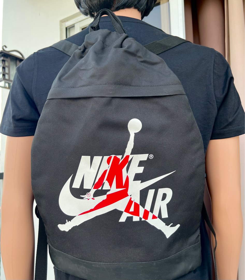 JORDAN GYM SACK, Men's Fashion, Bags, Backpacks on Carousell