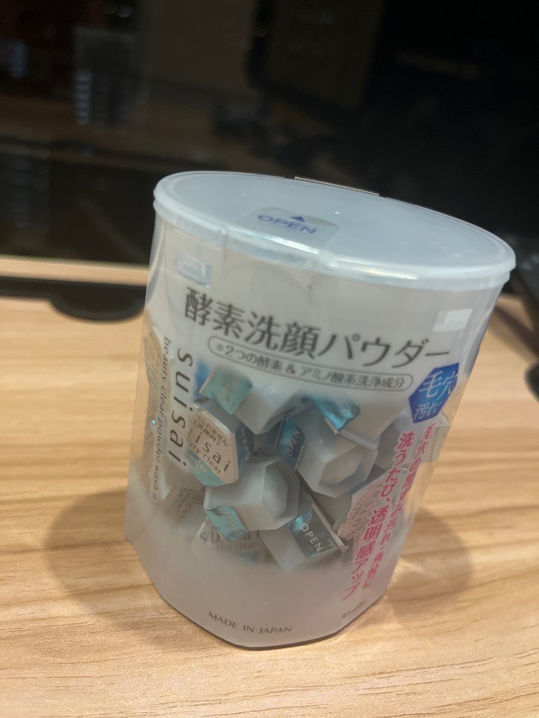 KANEBO Suisai Beauty Clear Powder Wash 32 Packs Enzyme Cleansing Powder ...