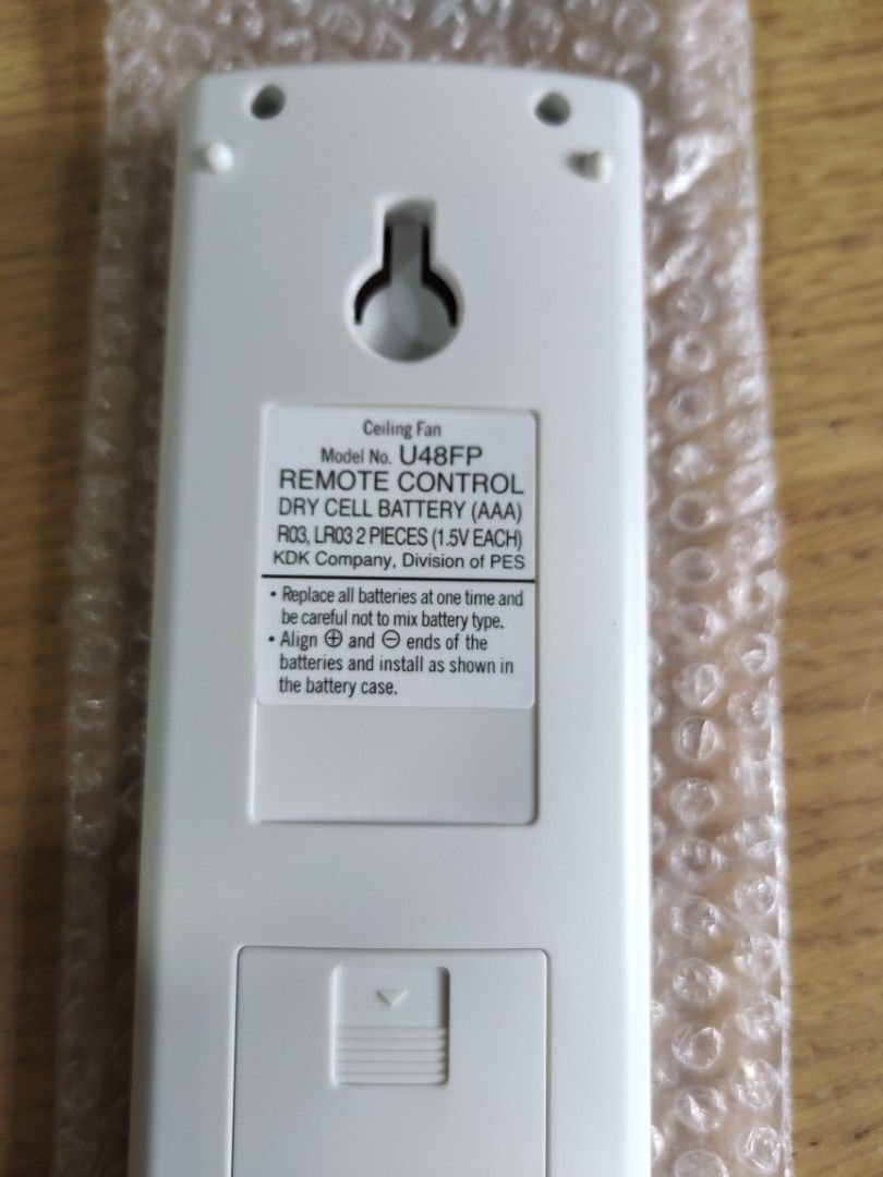 KDK U48FP Fan Remote Control original, Furniture & Home Living ...
