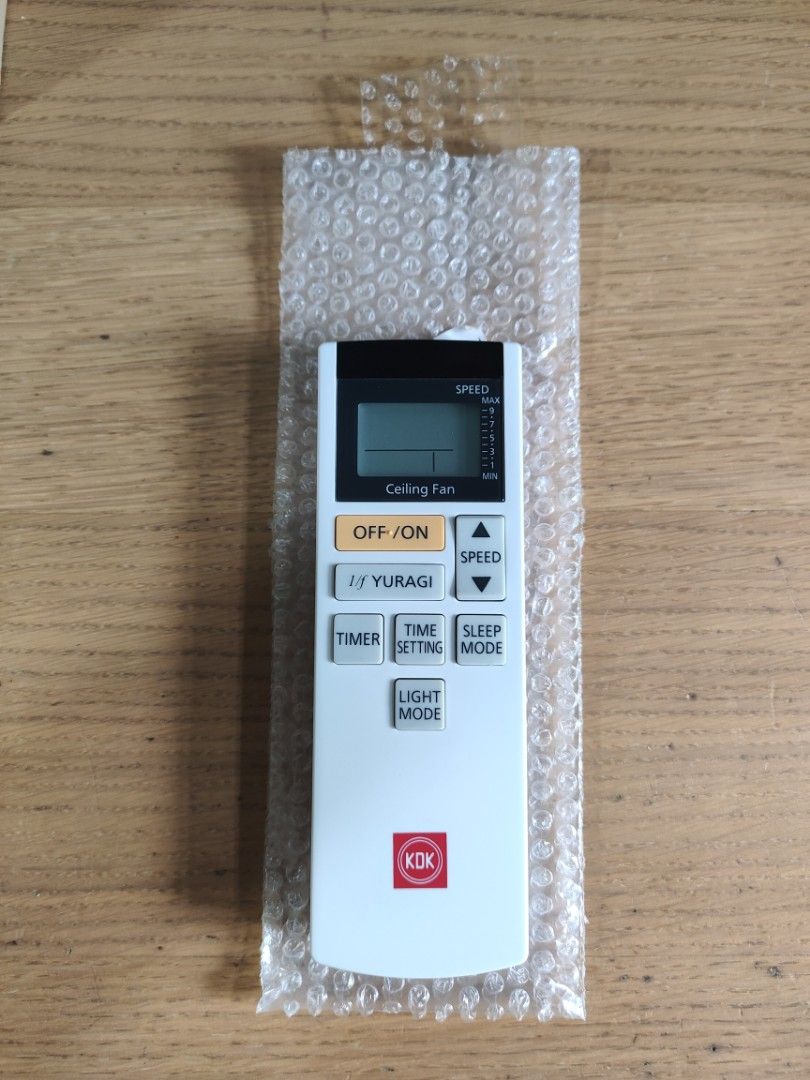 KDK U48FP Fan Remote Control original, Furniture & Home Living ...