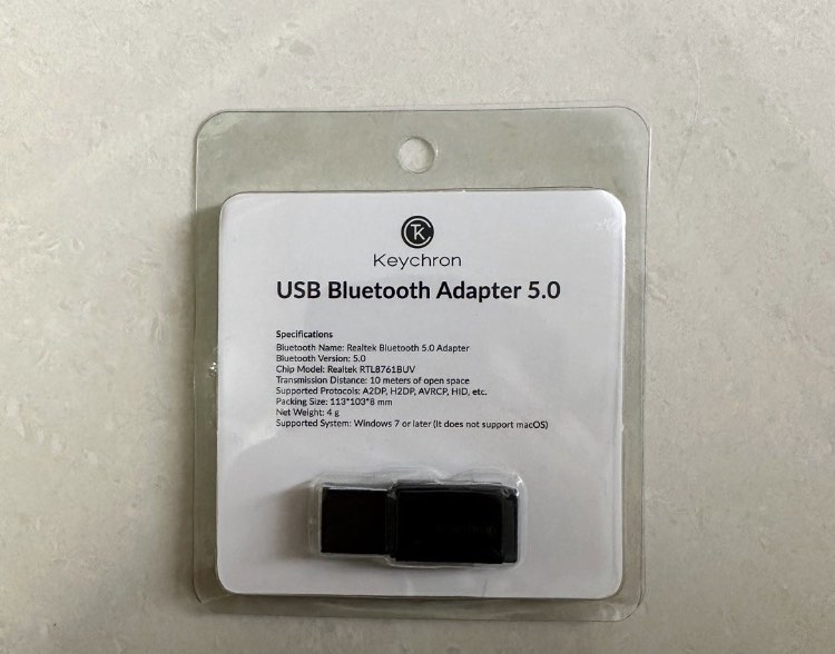 Keychron USB Bluetooth Adapter, Computers & Tech, Parts & Accessories ...
