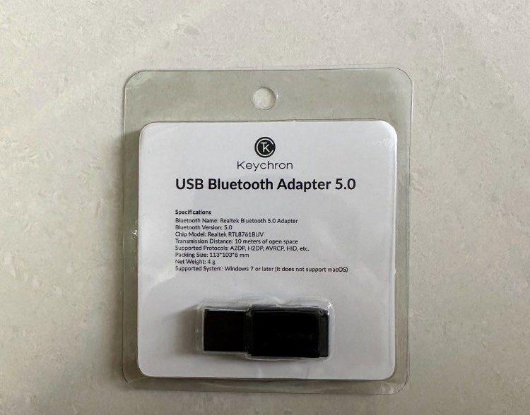 Keychron USB Bluetooth Adapter, Computers & Tech, Parts & Accessories ...