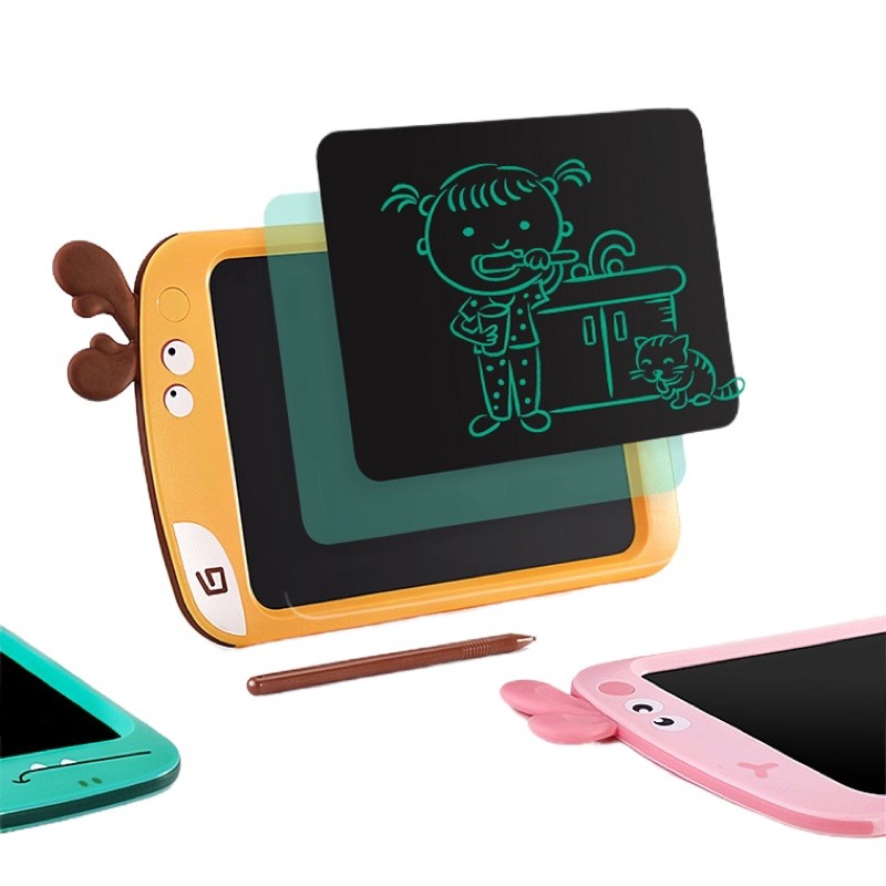 Kids LCD Doodle Pad Reusable Writing Drawing and Learning Tablet ...