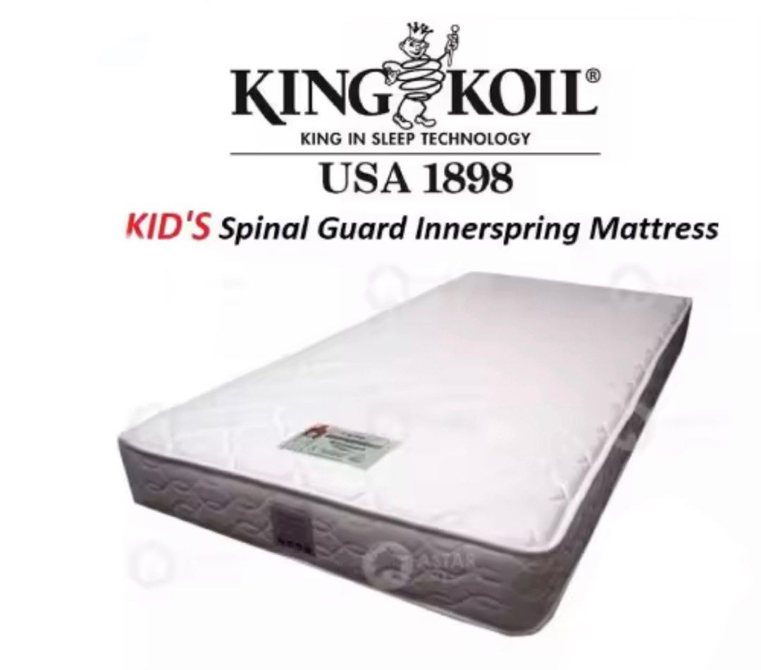 King Koil Spinal Guard Single Mattress, Furniture & Home Living ...