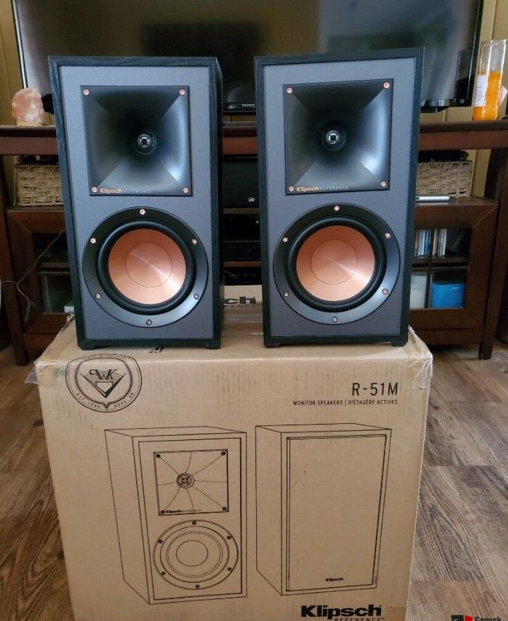Klipsch R-51M Bookshelf hifi Speakers, Audio, Soundbars, Speakers ...