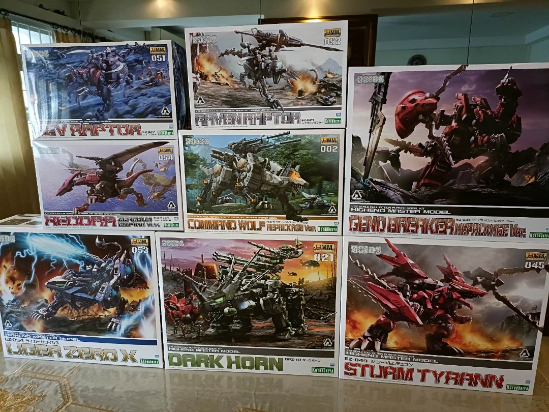 Kotobukiya MM ZOIDS Model Kit Sales ( look below for list of item ...