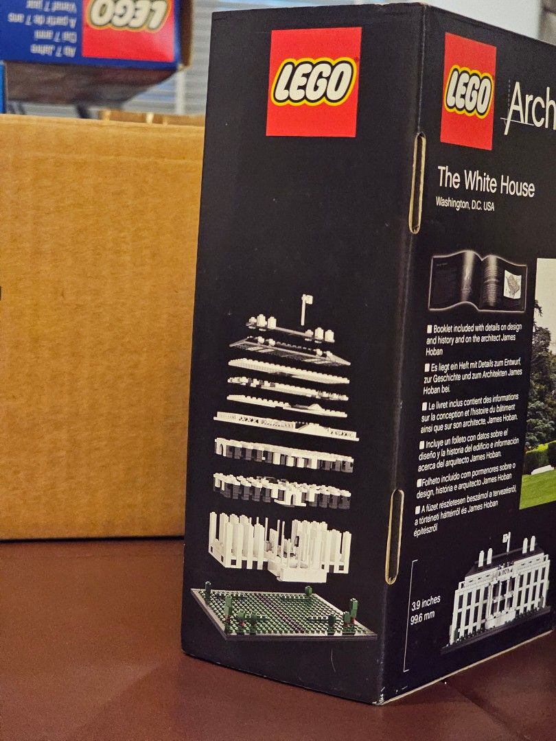 LEGO 21006 ARCHITECTURE White House [Discontinued], Hobbies & Toys ...