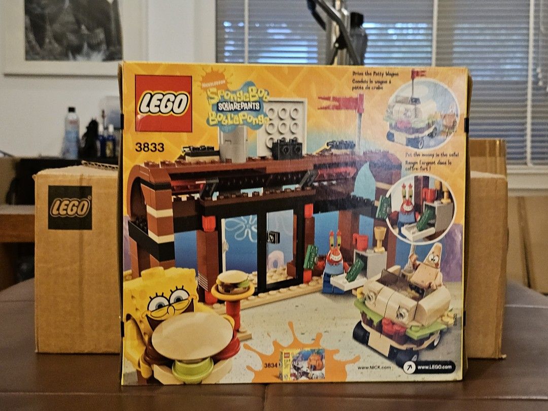 Lego 3833: Krusty Krab Adventures 2009, Hobbies & Toys, Toys & Games on ...