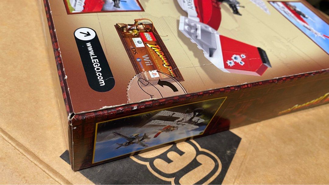 LEGO 7198: Fighter Plane Attack (Indiana Jones), 興趣及遊戲, 玩具 & 遊戲類 ...