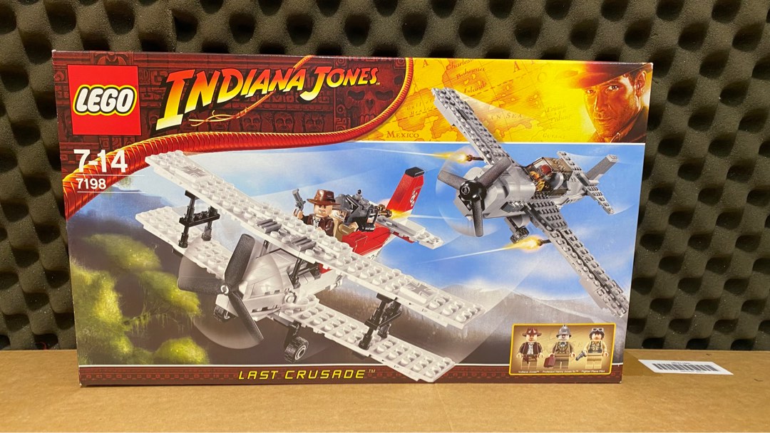 LEGO 7198: Fighter Plane Attack (Indiana Jones), 興趣及遊戲, 玩具 & 遊戲類 ...
