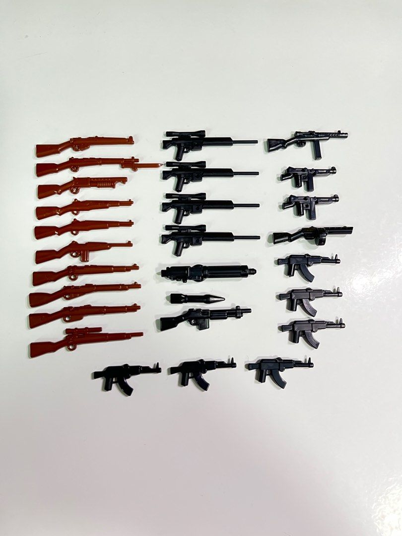 Lego BrickArms military weapons and guns, Hobbies & Toys, Toys & Games ...