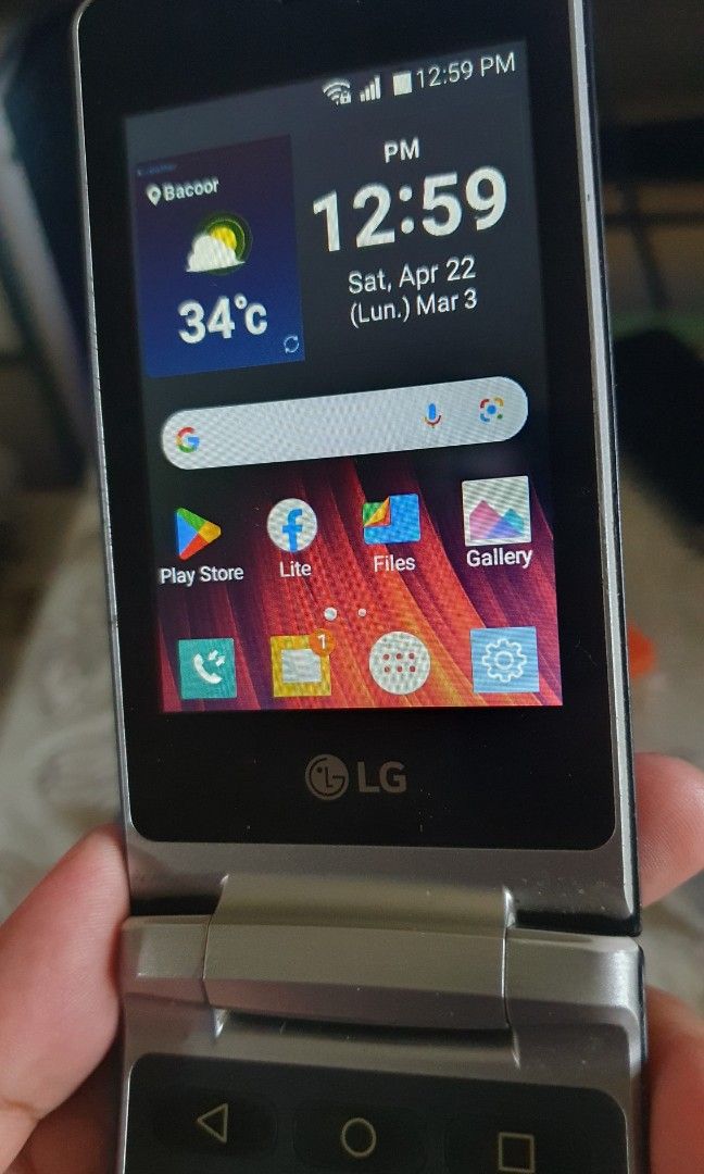 LG Gentle android flip phone, Mobile Phones & Gadgets, Mobile Phones ...