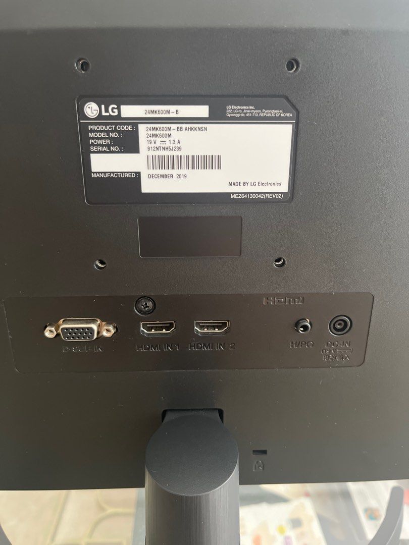 LG Monitor screen, Computers & Tech, Parts & Accessories, Monitor ...