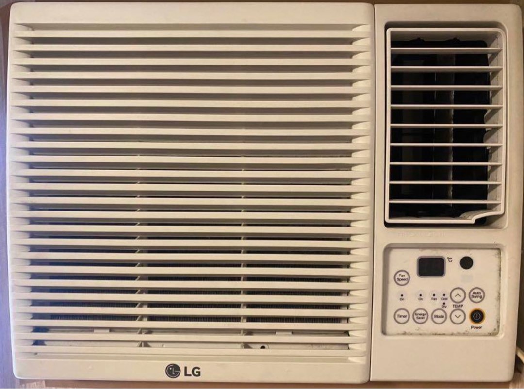 Lg window type aircon, TV & Home Appliances, Air Conditioning and ...