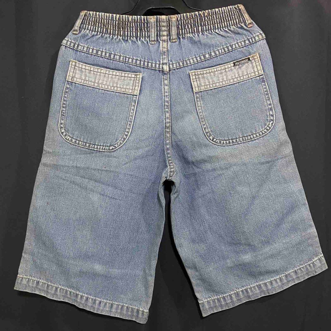 light washed jorts on Carousell
